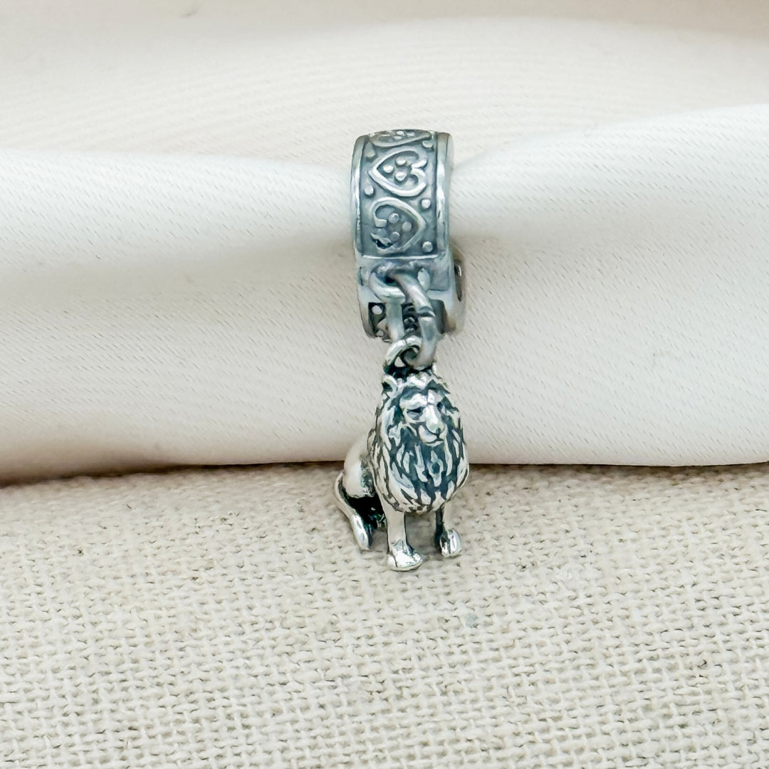 Courageous Lion Charm – Bella's Yard