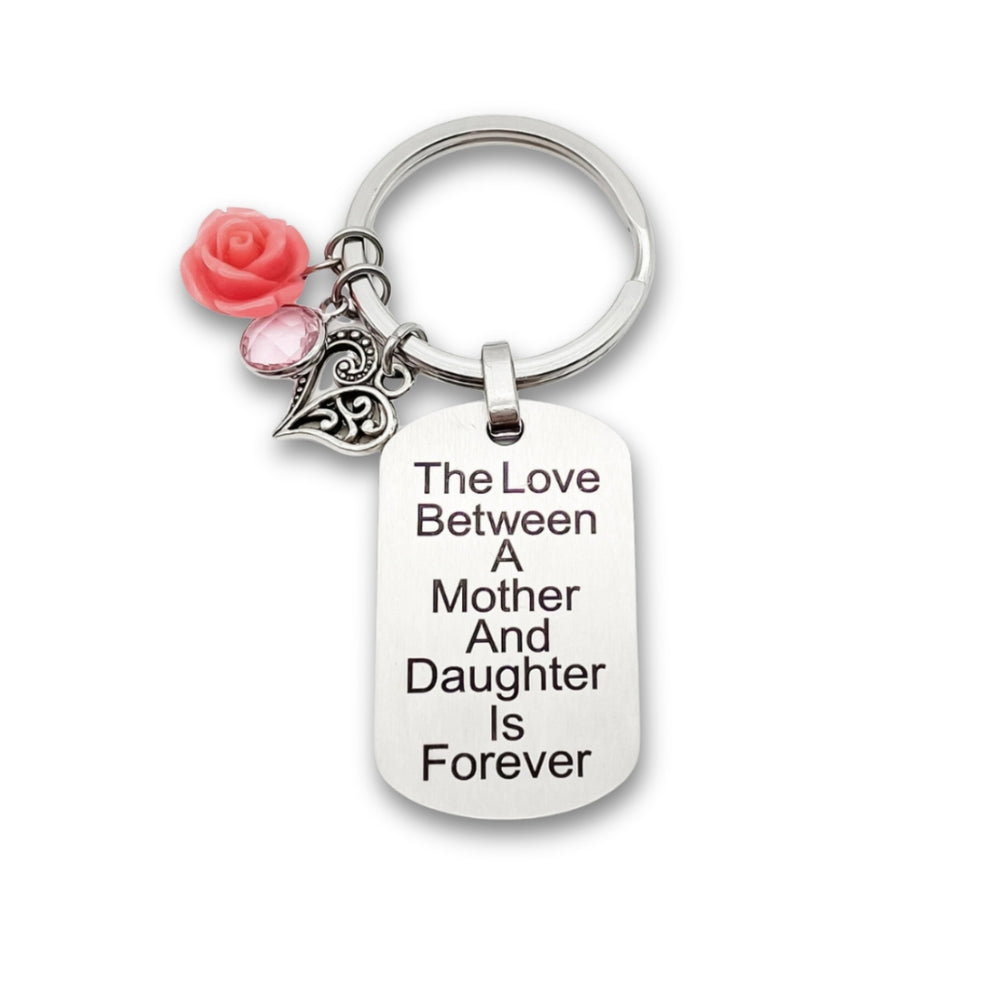 Mother Daughter Eternal Love Keychain | Bella's Yard
