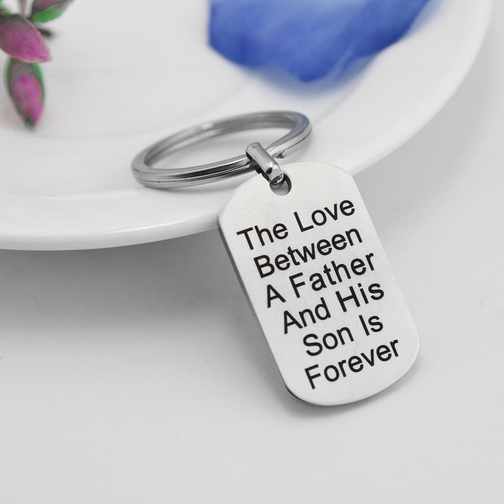 Father Son Eternal Love Keychain | Bella's Yard