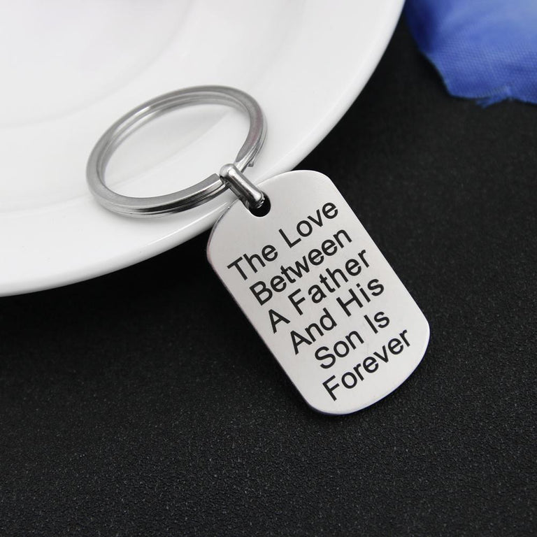 Father Son Eternal Love Keychain – Bella's Yard